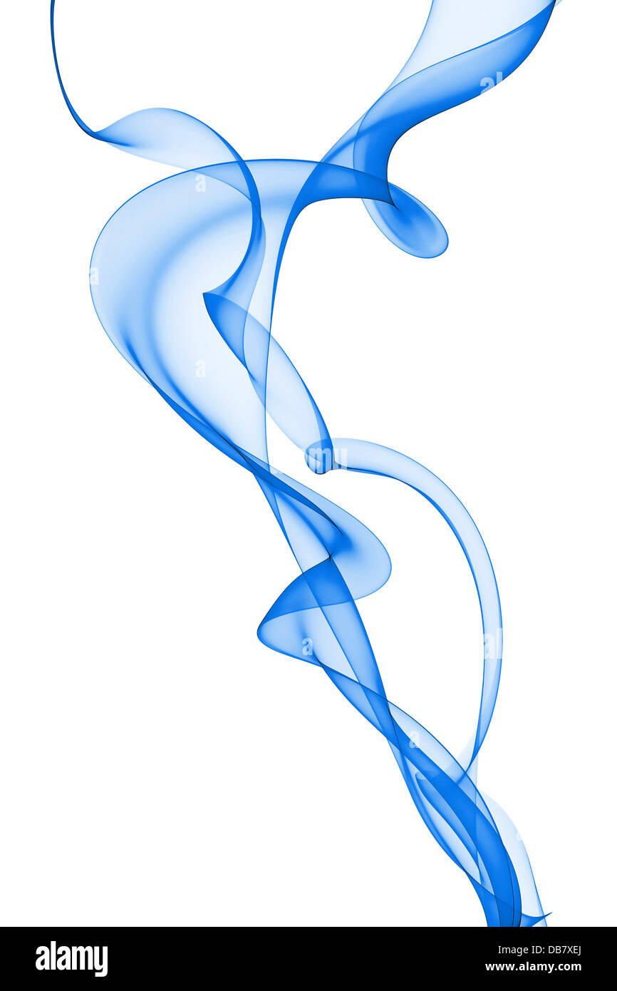 abstract blue ribbon waves Stock Photo - Alamy