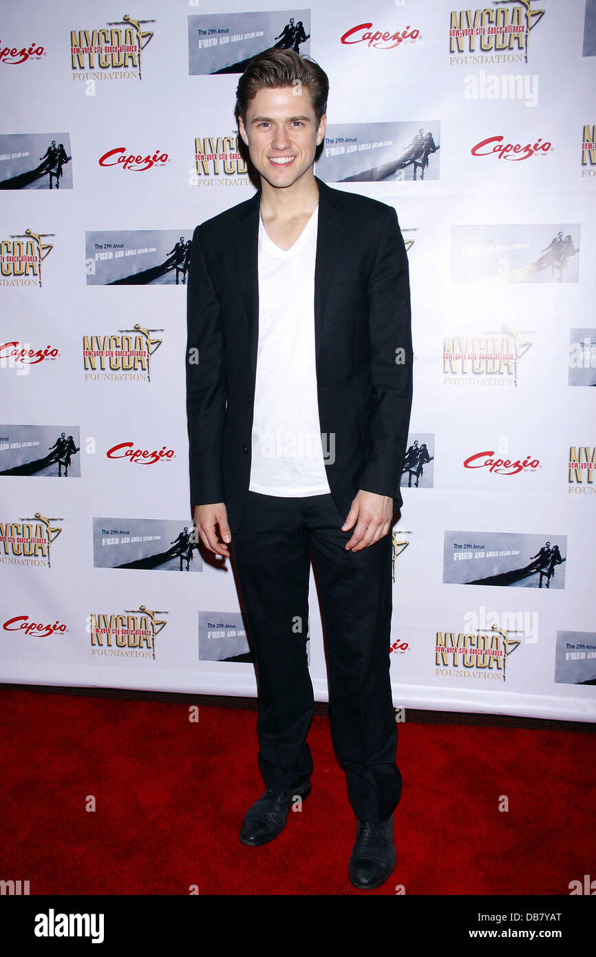 Aaron Tveit The 29th Annual Fred & Adele Astaire Awards at the Skirball ...