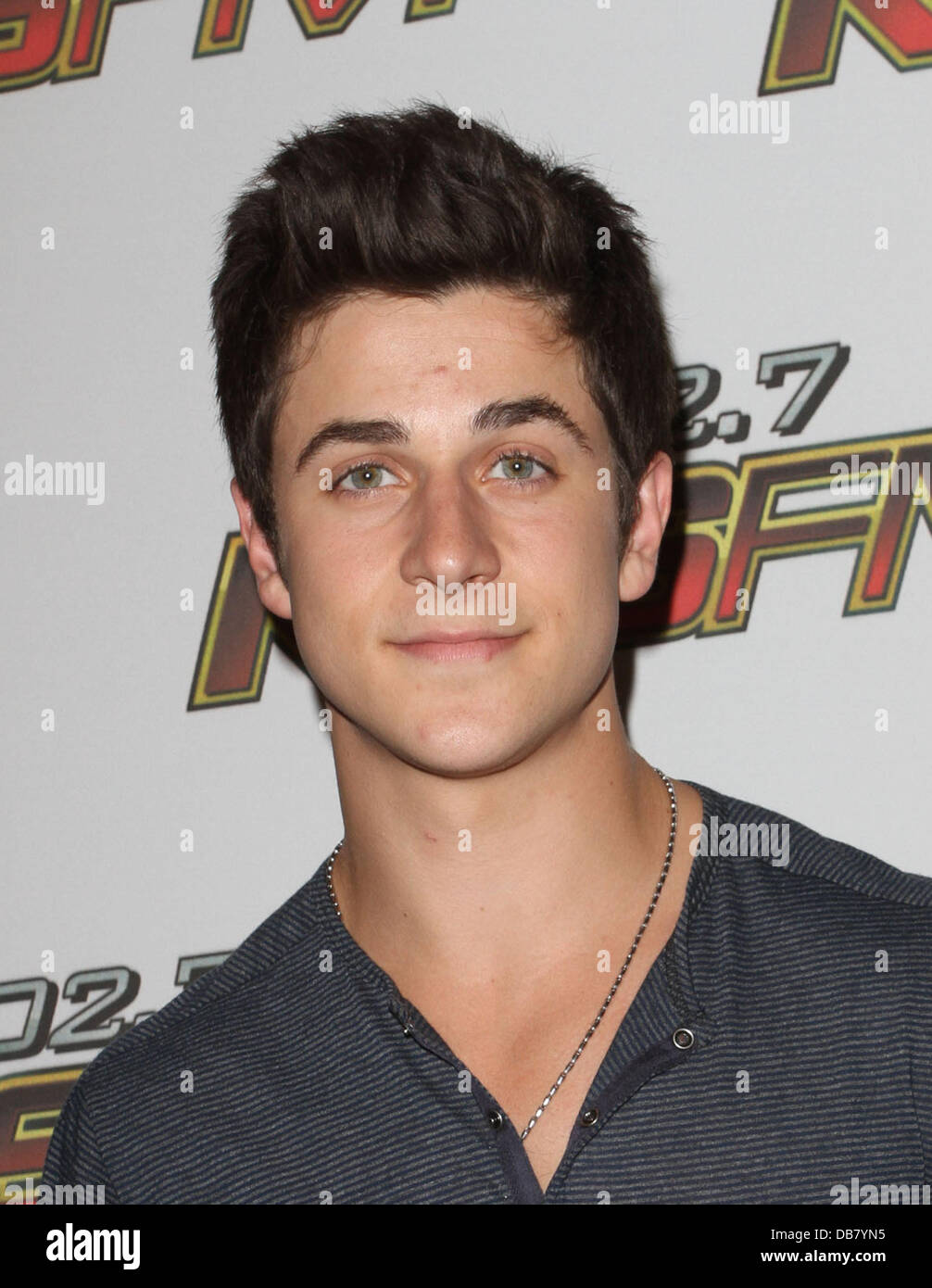 David Henrie KIIS FM's 2011 Wango Tango Concert held at the Staples ...