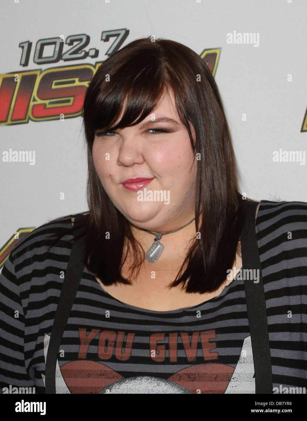 Ashley Fink KIIS FM's 2011 Wango Tango Concert held at the Staples ...
