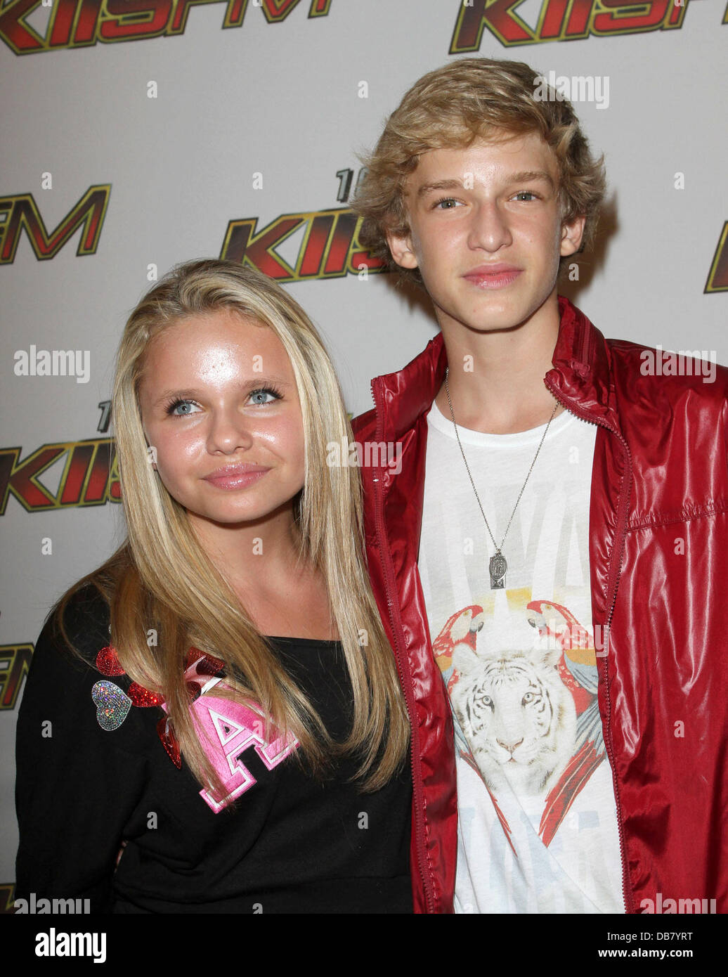 Cody Simpson and sister Alli Simpson KIIS FM's 2011 Wango Tango Concert ...