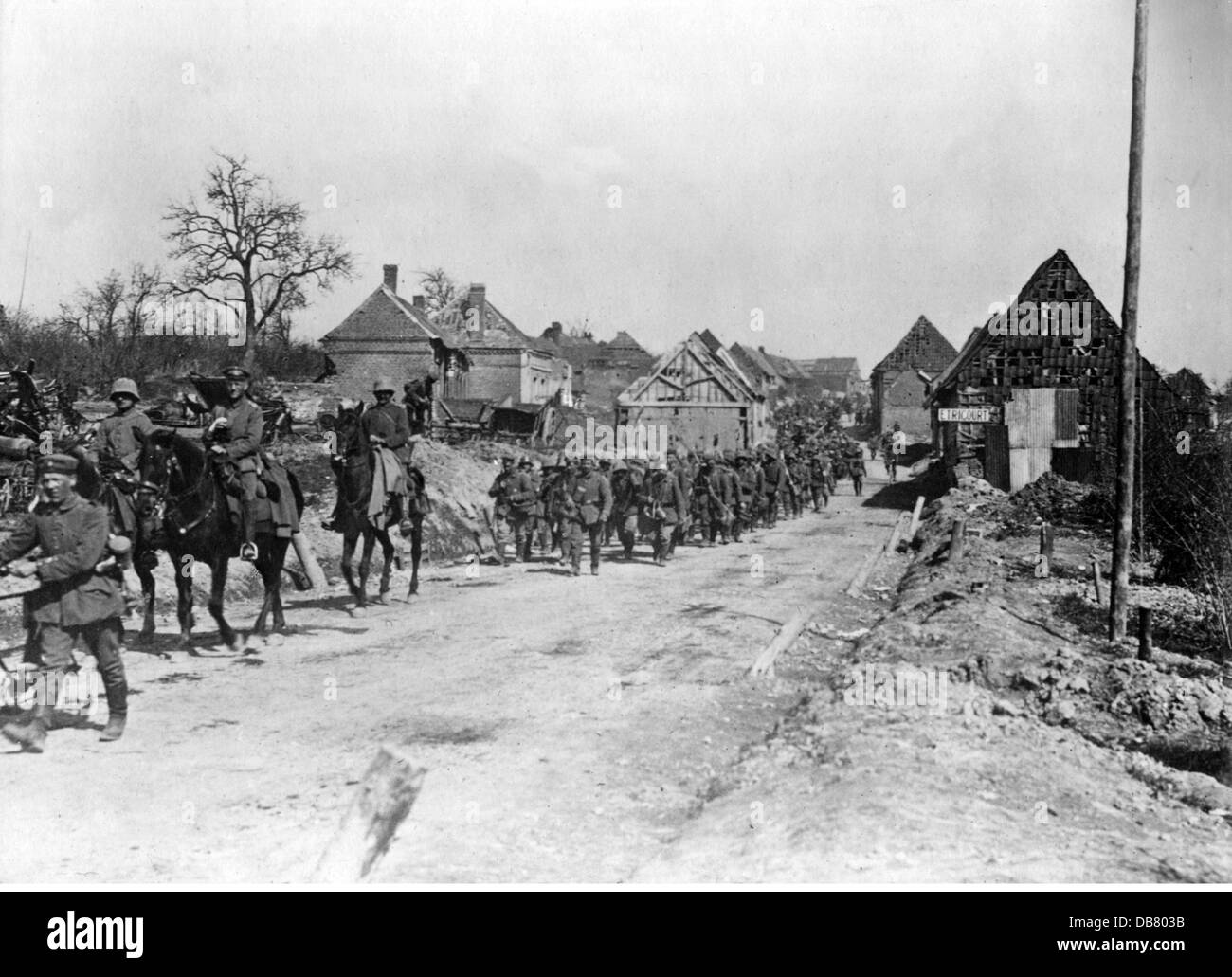 German Infantry Column Stock Photos & German Infantry Column Stock ...