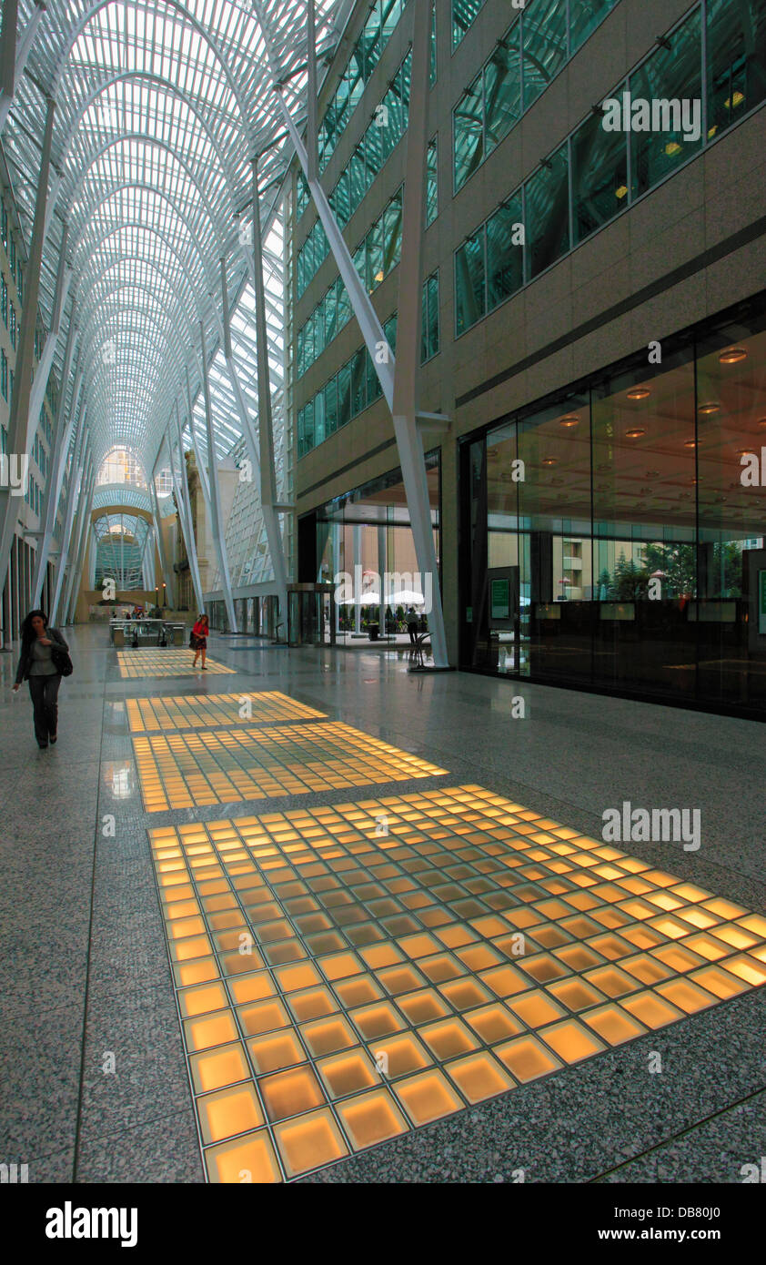 Canada, Ontario, Toronto, Allen Lambert Galleria Stock Photo - Alamy