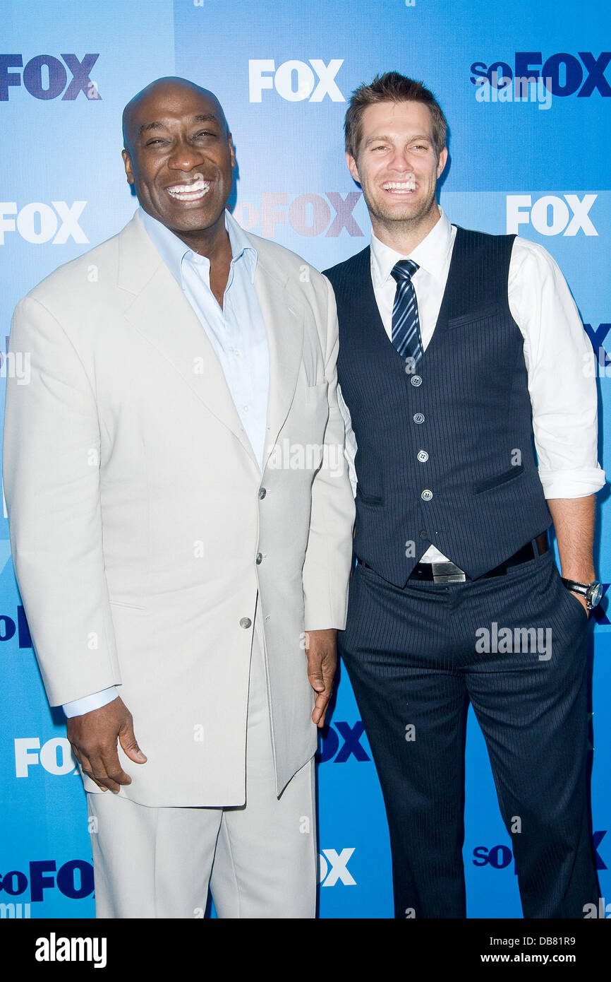 Michael Clarke Dunkan and Geoff Stults, FOX upfront presentation ...