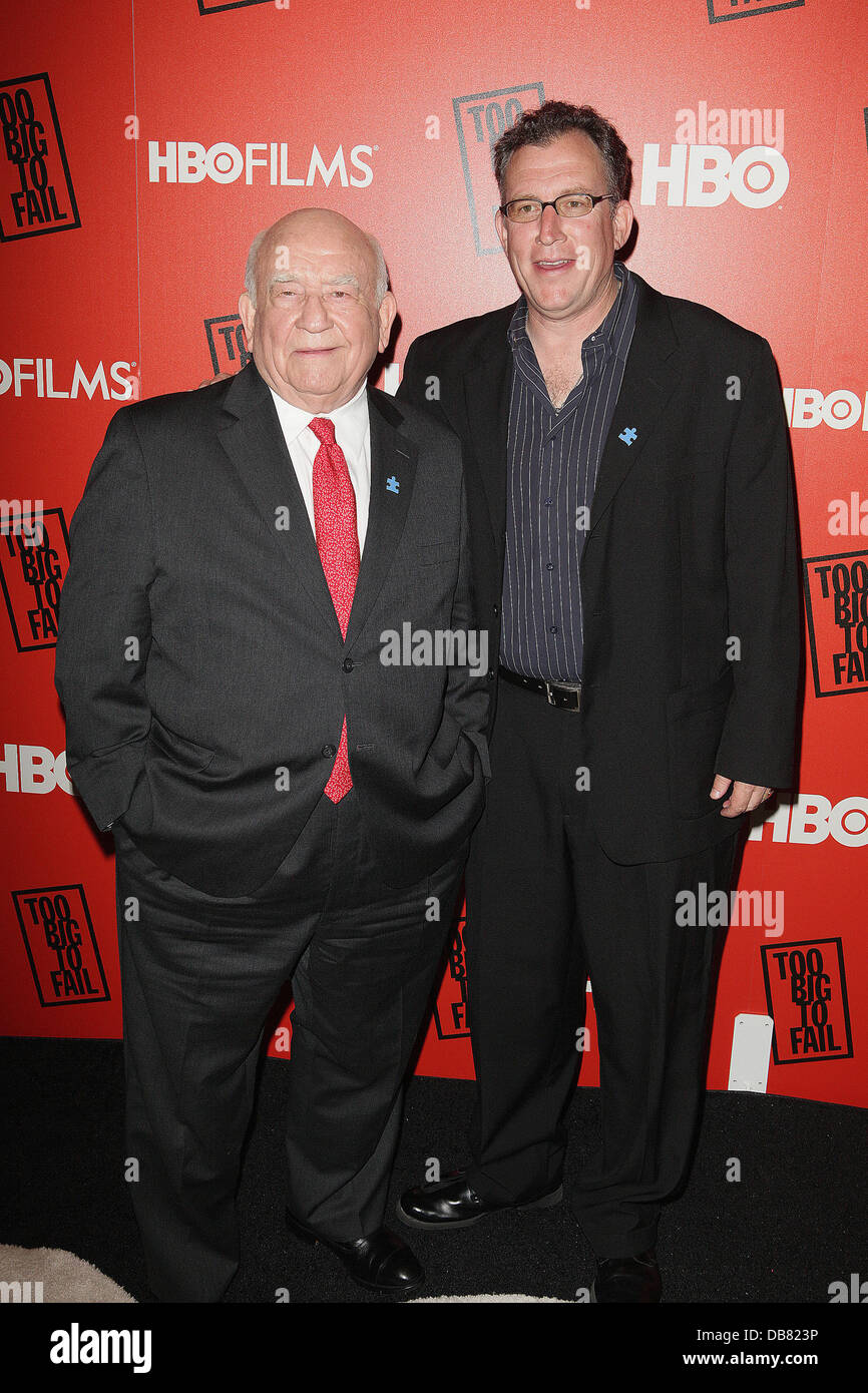 Ed Asner, Matt Asner HBO presents the premiere of 'Too Big To Fail ...