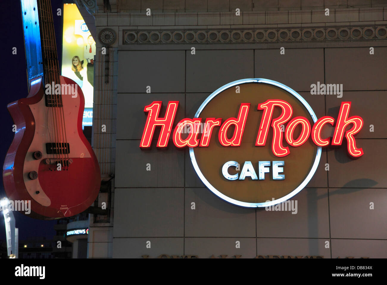 Canada, Ontario, Toronto, Hard Rock Cafe Stock Photo - Alamy