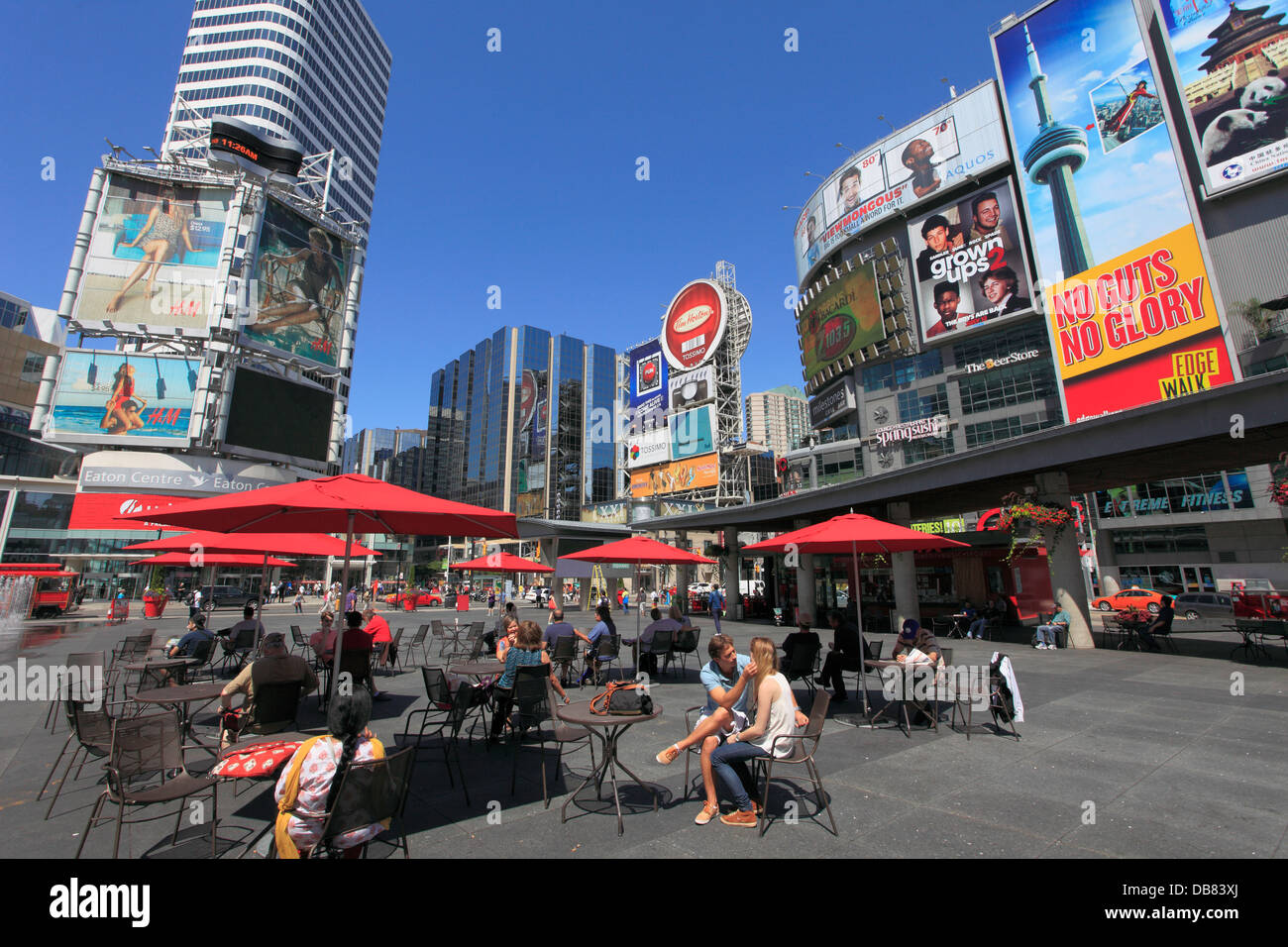 Canada toronto people street hi-res stock photography and images - Alamy