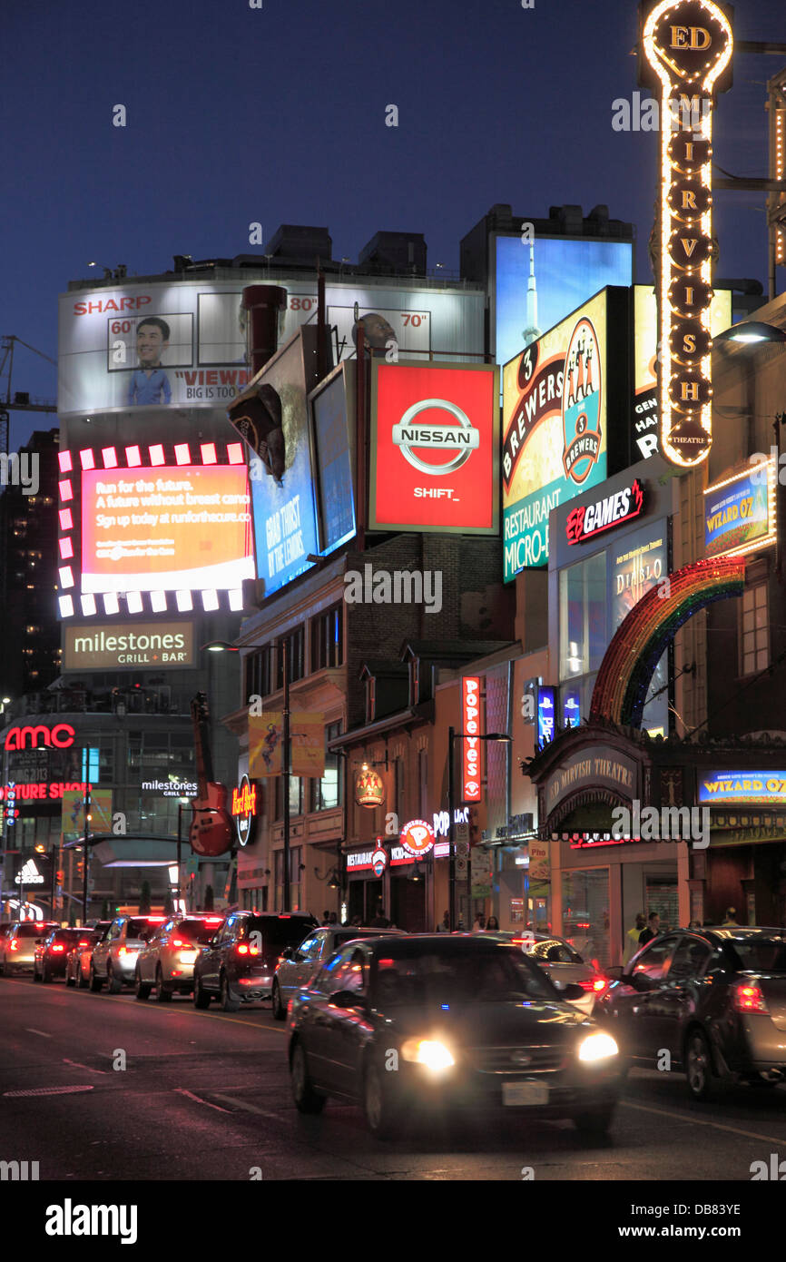 Toronto Night Street