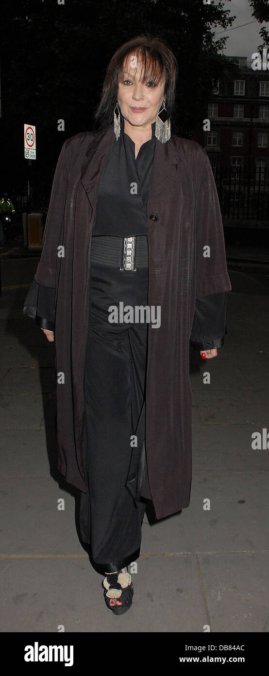 Frances Barber, at the Northern Ballet's press night of 'Cleopatra' at ...