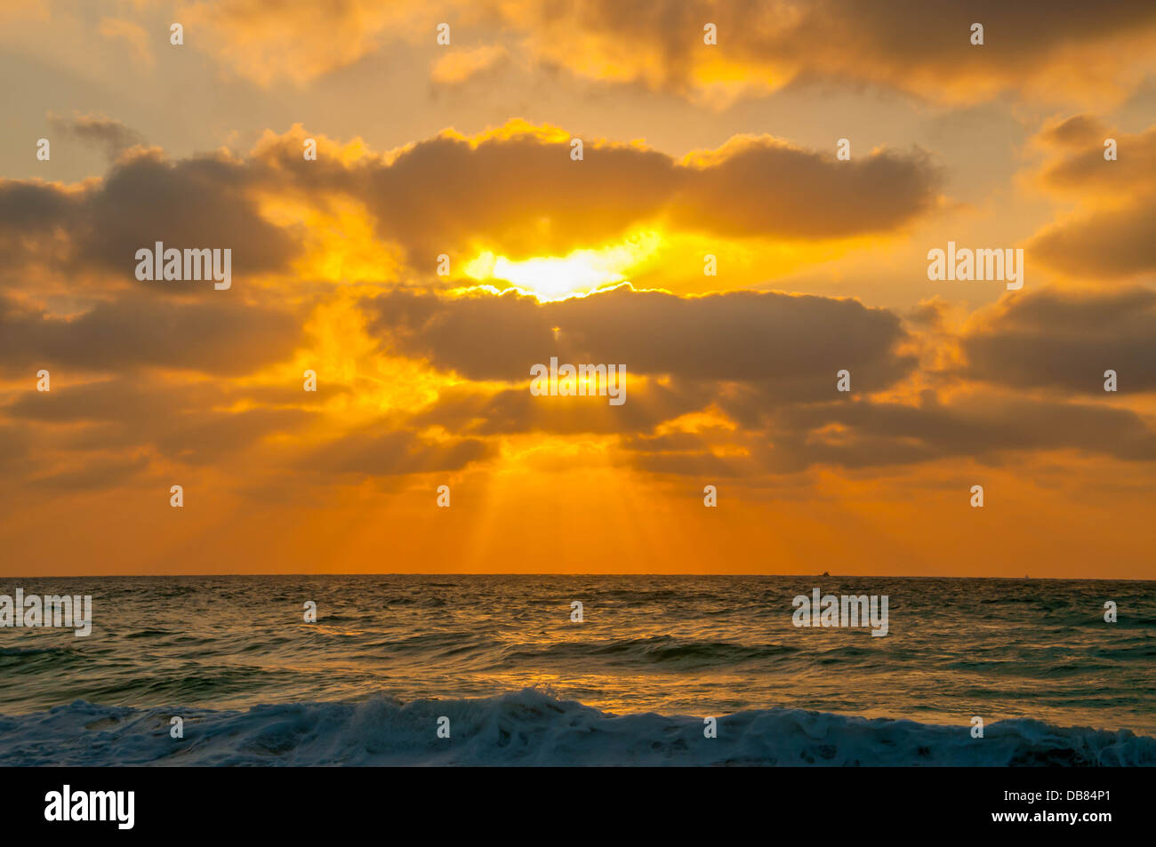 Sunset at alex Stock Photo - Alamy