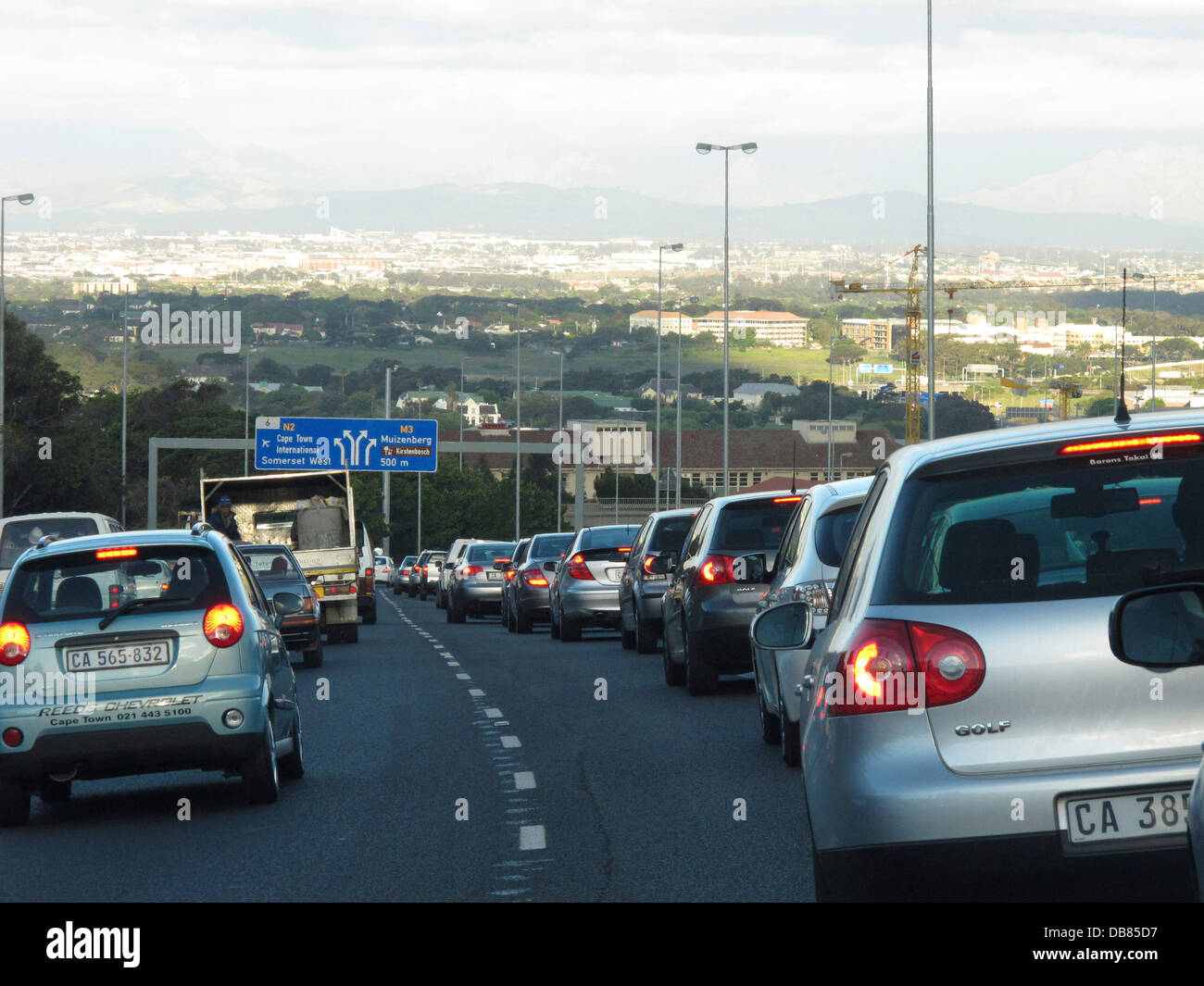 Traffic rush hour cape town hi-res stock photography and images - Alamy