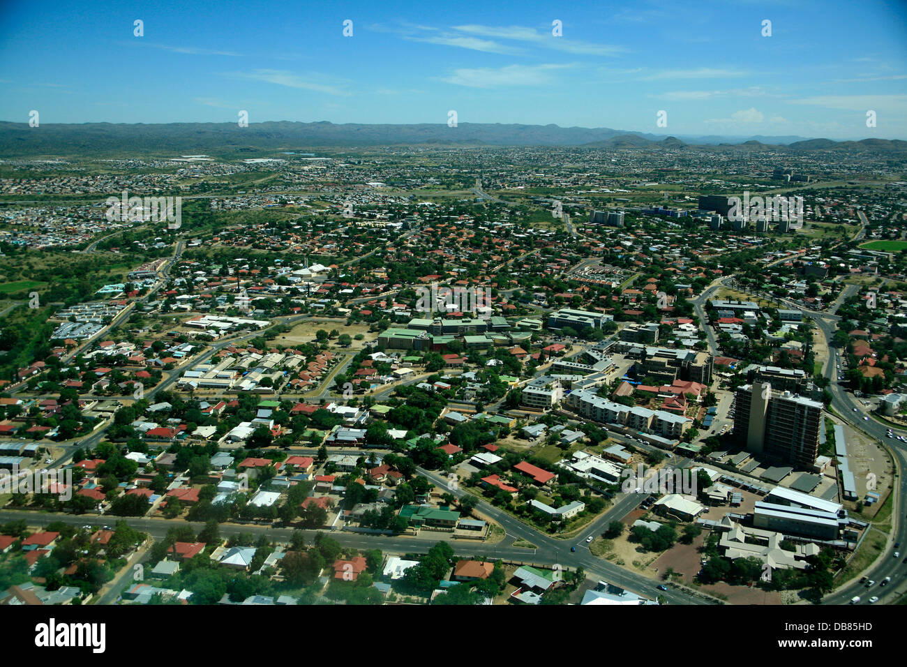 Windhoek aerial hi-res stock photography and images - Alamy