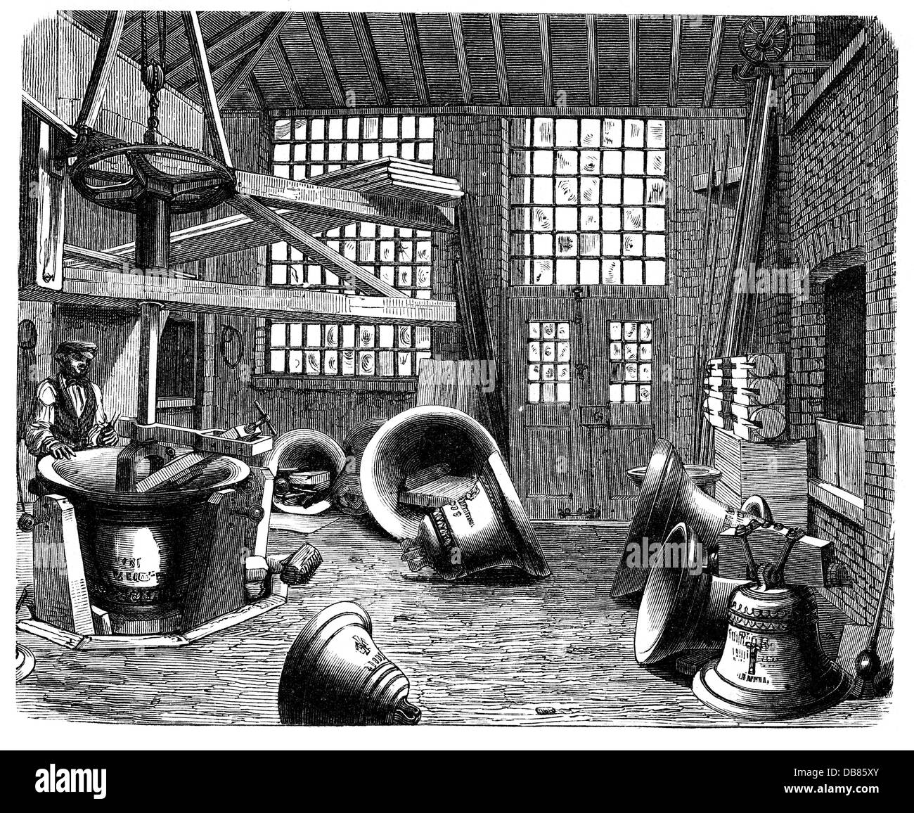 Bell foundries hi-res stock photography and images - Alamy