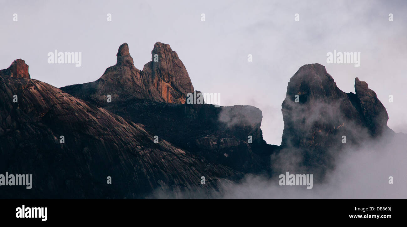 Mount Kinabalu, Malaysia's highest mountain, Sabah, Malaysia Stock ...