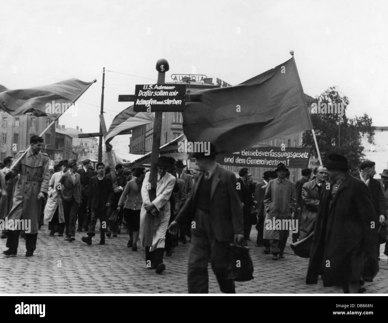 Communist flag 1950s High Resolution Stock Photography and Images - Alamy