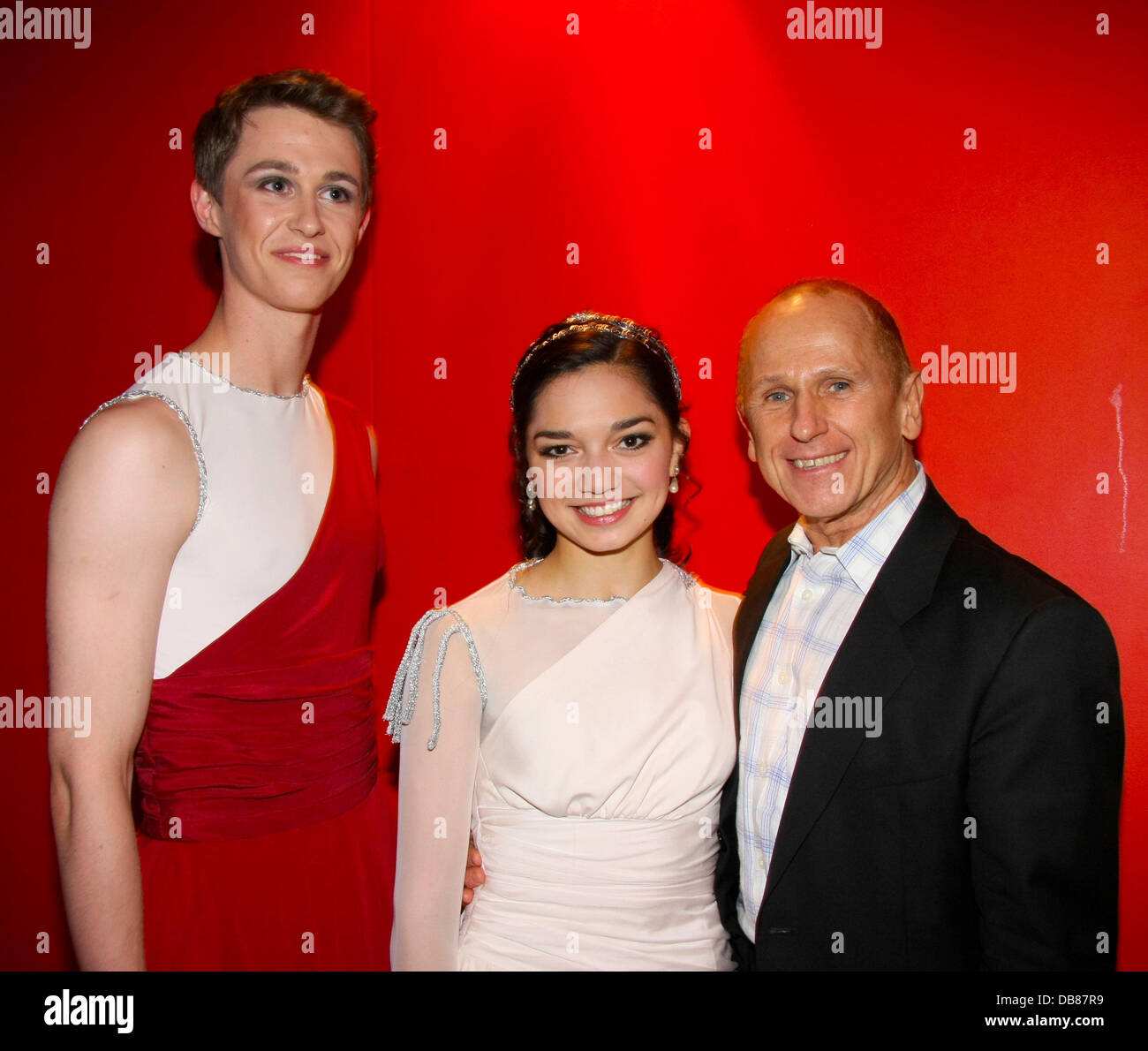 Wayne Sleep (R) at the Northern Ballet's press night of 'Cleopatra' at ...