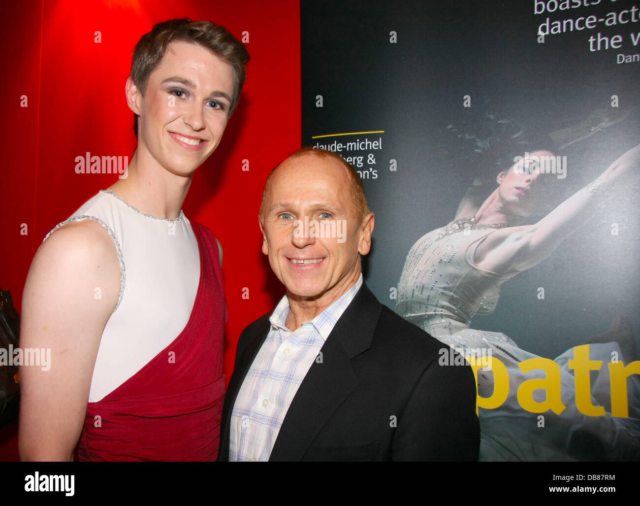 Wayne Sleep (R) at the Northern Ballet's press night of 'Cleopatra' at ...