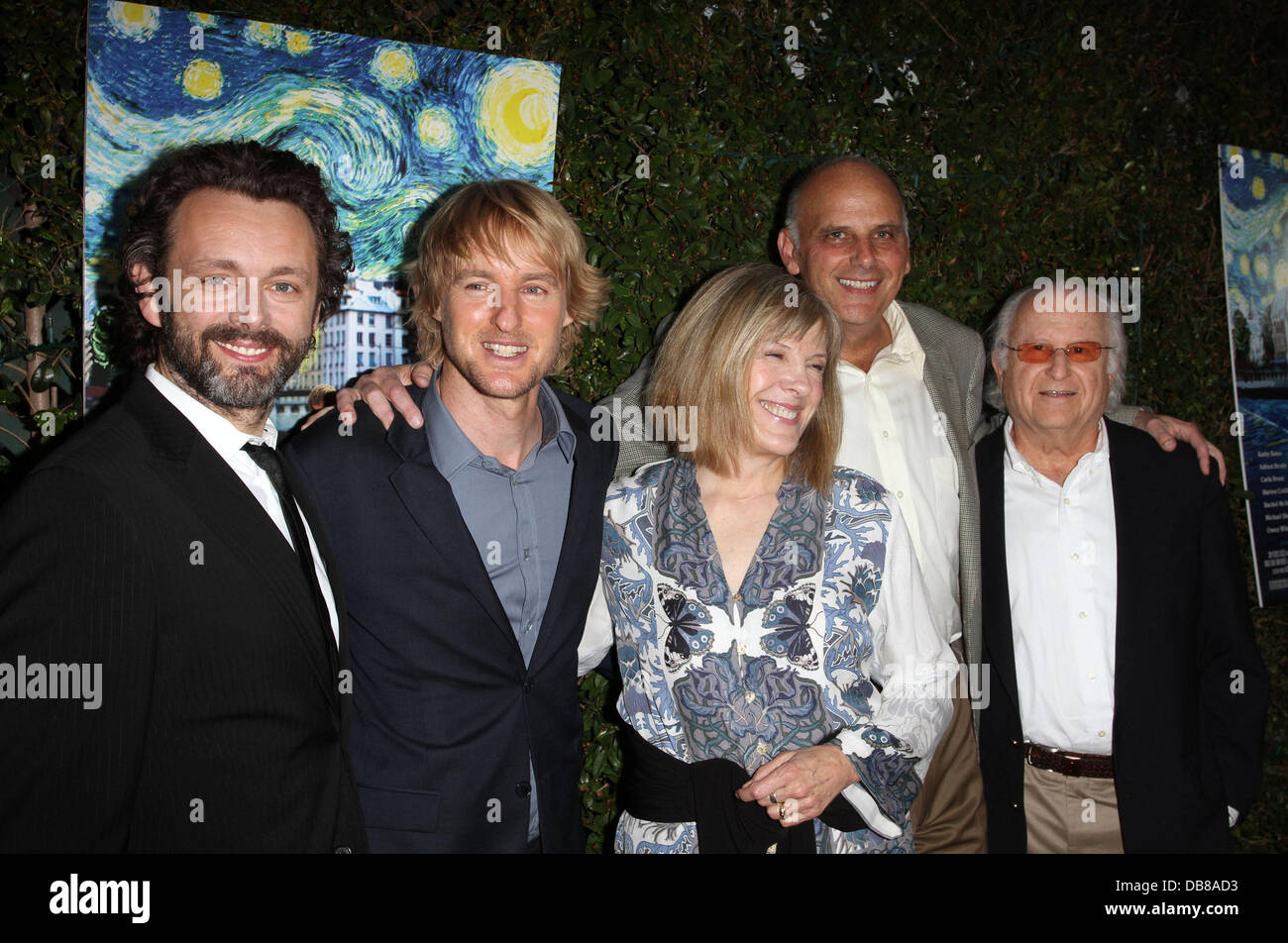 Michael Sheen, Owen Wilson, Mimi Kennedy, Kurt Fuller, producer Stephen ...