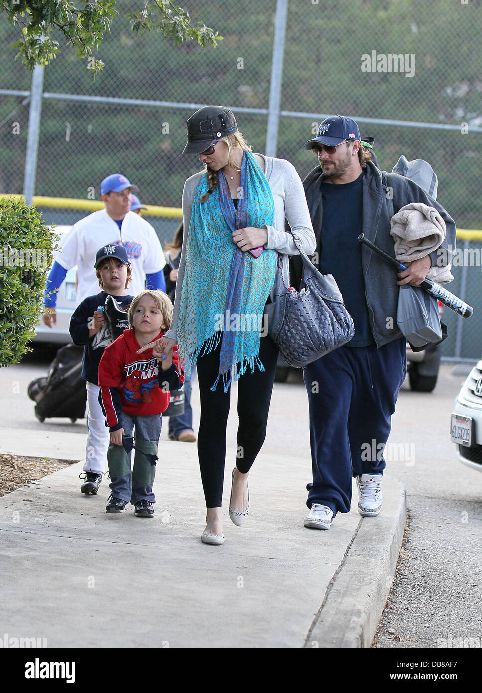 Kevin Federline, Victoria Prince, Sean Preston Federline, and Jayden ...
