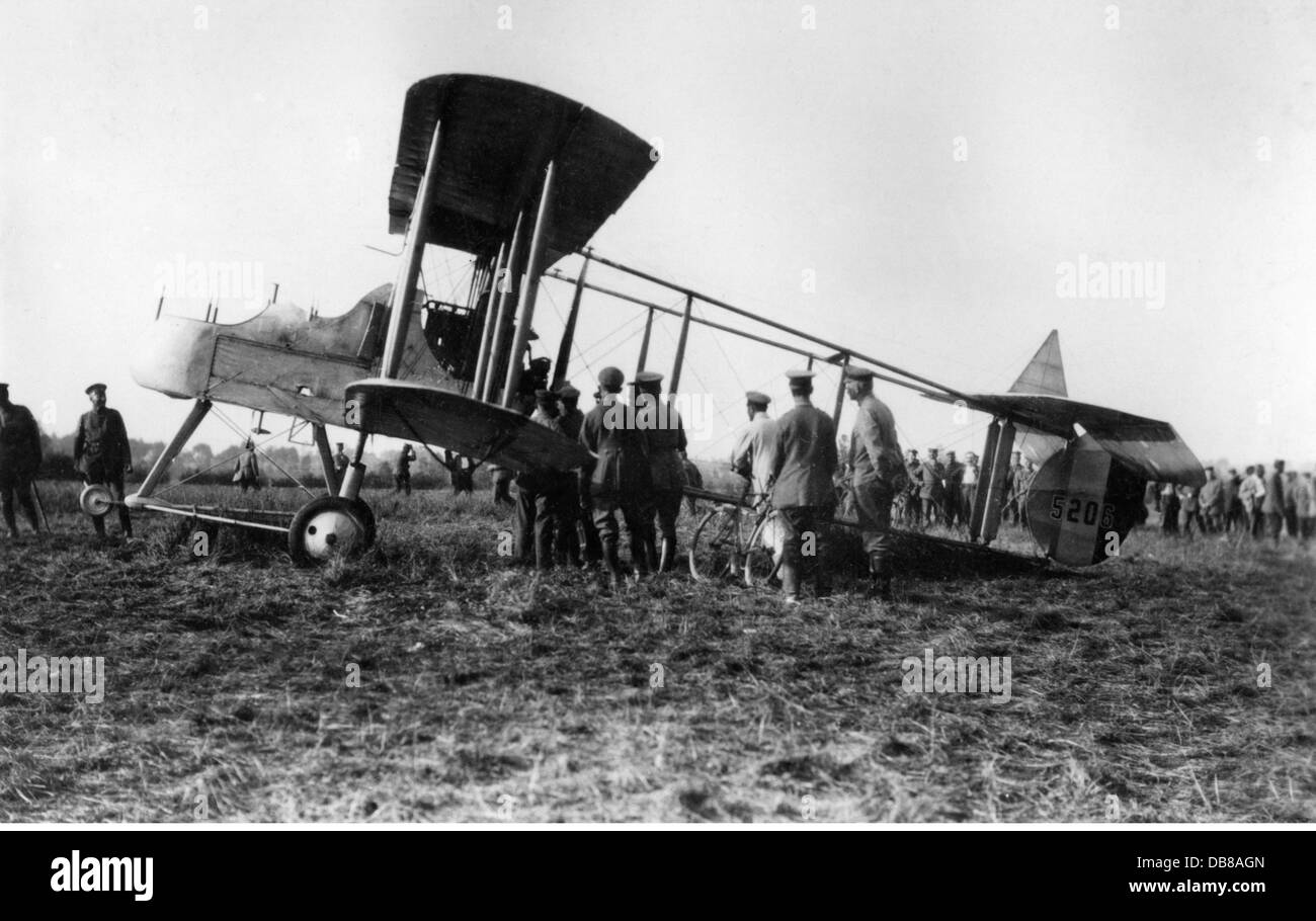 1916 bi plane hi-res stock photography and images - Alamy