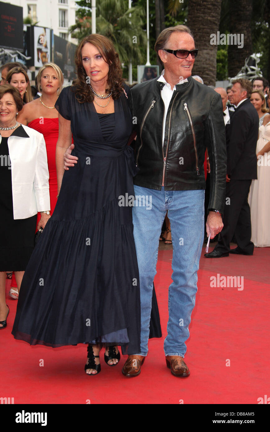 Peter Fonda and Susan Brewer 2011 Cannes International Film Festival ...