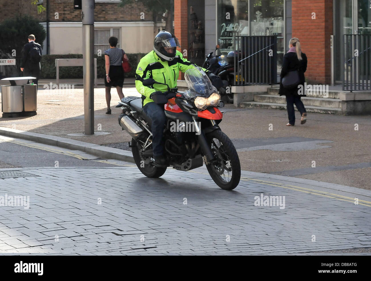 Itv motorbike hi-res stock photography and images - Alamy