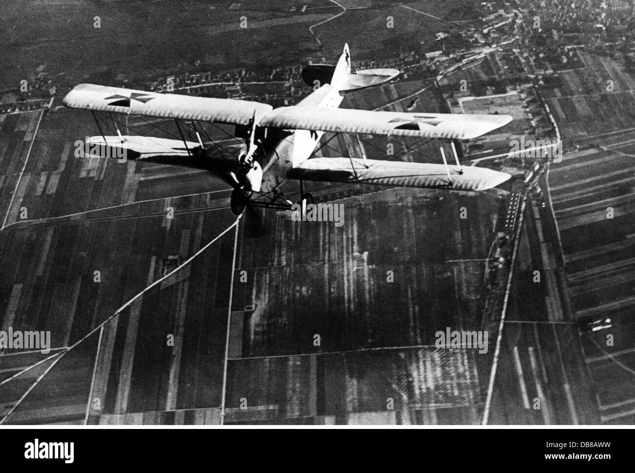 First World War / WWI, aerial warfare, aeroplanes, Germany, German ...