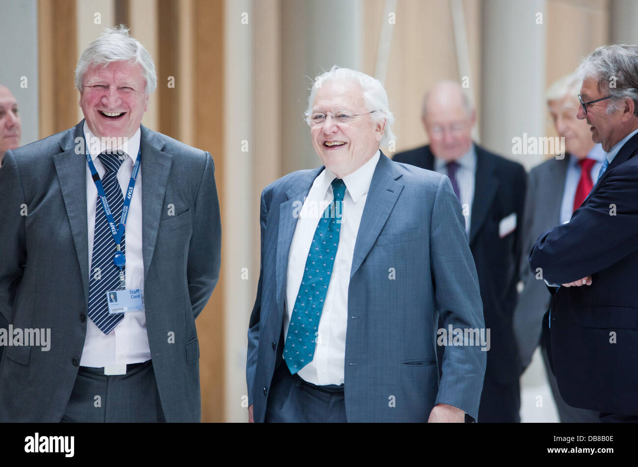 Vice-Chancellor Professor Neil Gorman and Sir David Attenborough Sir ...