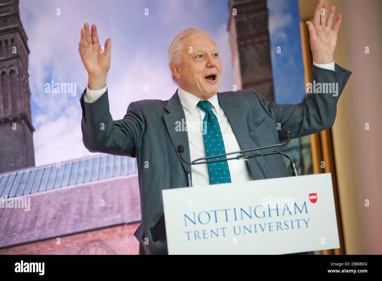 Sir David Attenborough Sir David Attenborough officially opens ...
