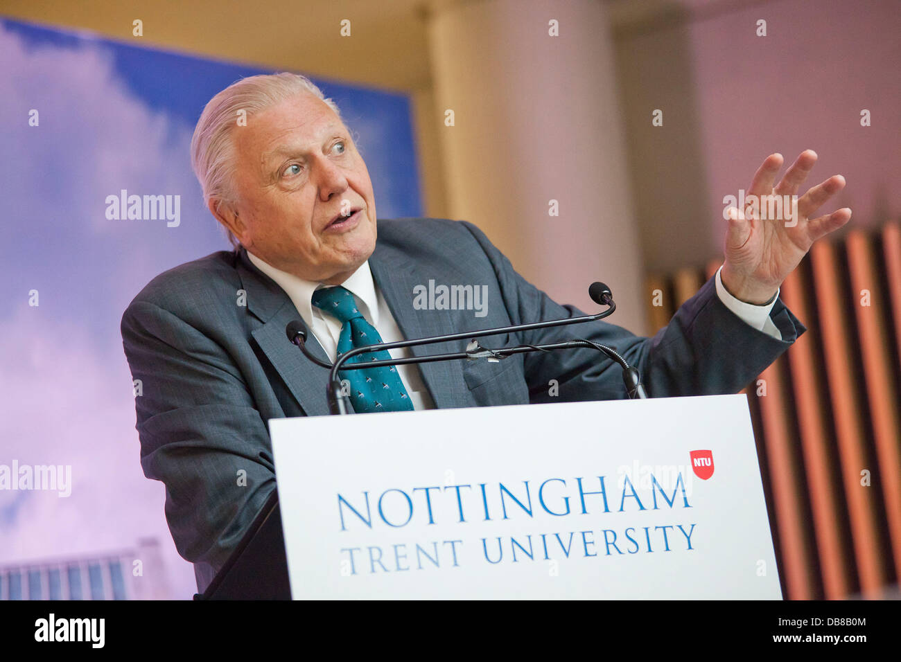 Sir David Attenborough Sir David Attenborough officially opens ...