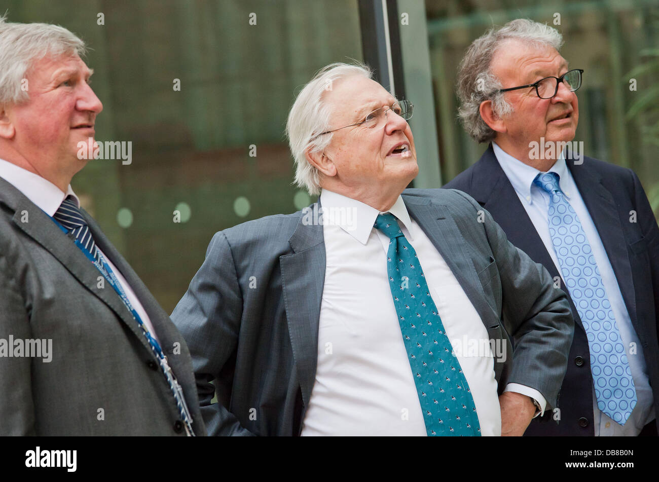 Vice-Chancellor Professor Neil Gorman, Sir David Attenborough and Sir ...