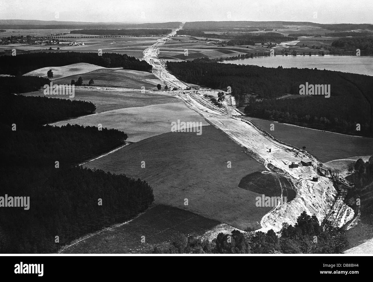 German motorway 30s hi-res stock photography and images - Alamy