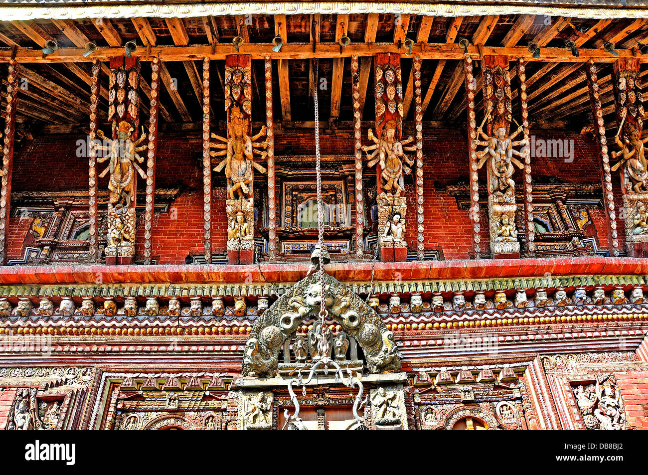 temple details Changu Narayan Nepal Stock Photo - Alamy
