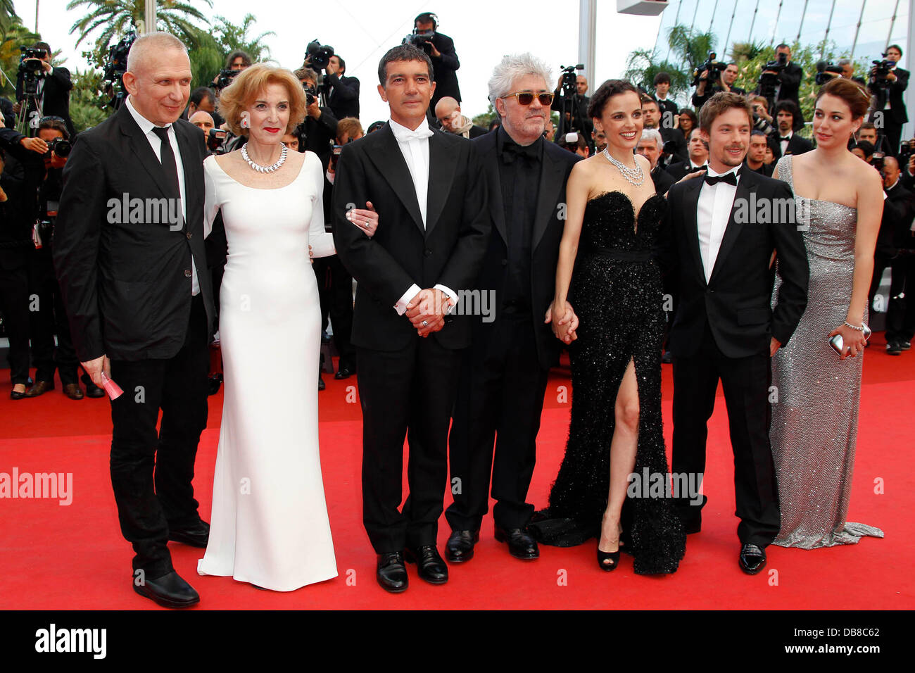 Jean Paul Gaultier, actress Marisa Paredes, actor Antonio Banderas ...
