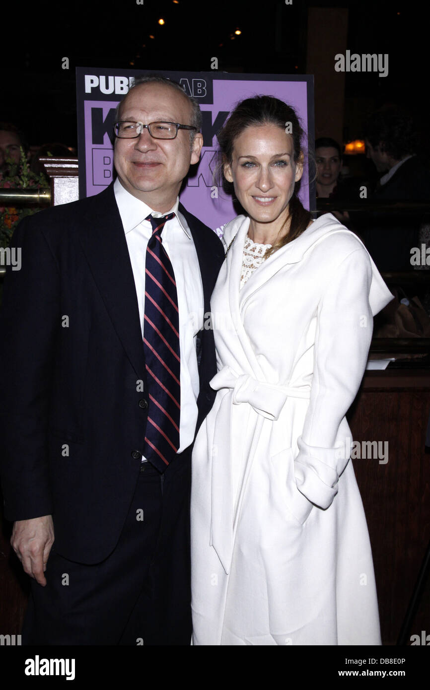 Pippin Parker and his sister Sarah Jessica Parker Opening night of the ...