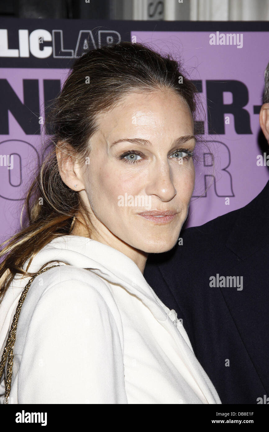 Sarah Jessica Parker Opening night of the Public Theater Lab production ...