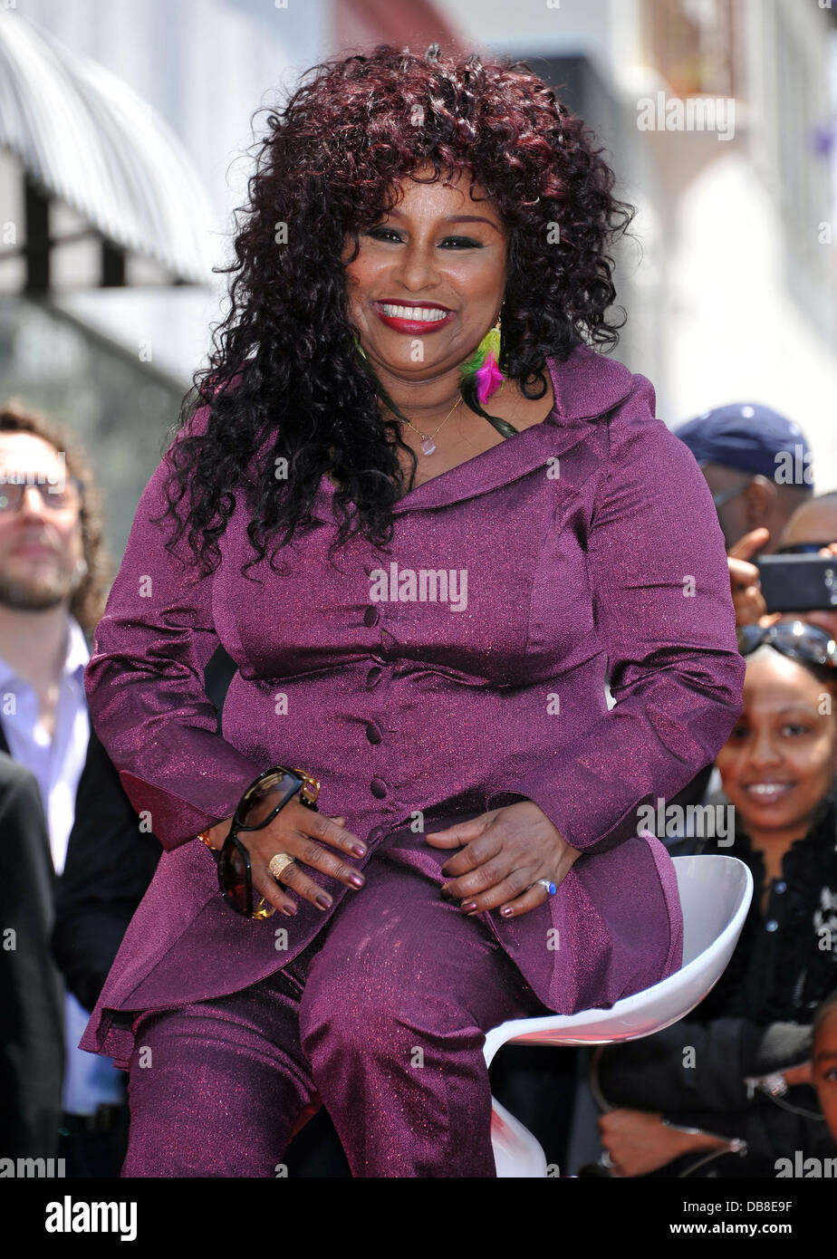 Chaka Khan Recording artist Chaka Khan is honored with a Star on the ...