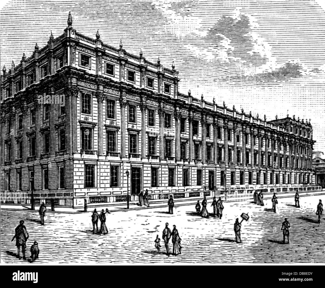 geography / travel, Great Britain, London, Whitehall, treasury ...