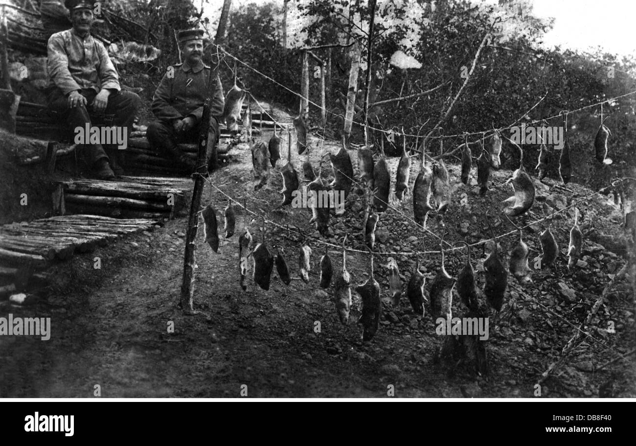 Wwi Front Line Black and White Stock Photos & Images - Alamy