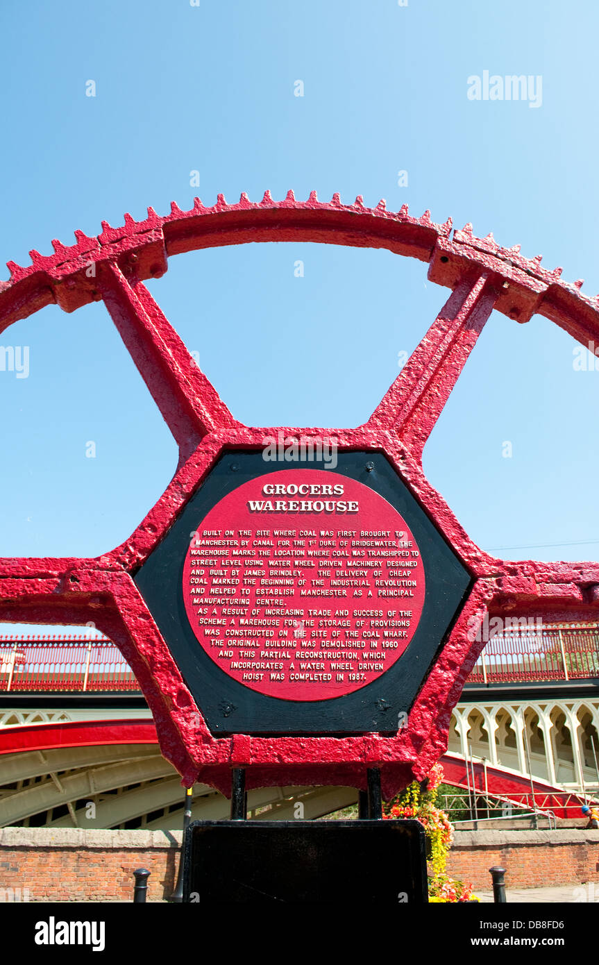 Site of Grocers Warehouse, Castlefield, Manchester, UK Stock Photo - Alamy