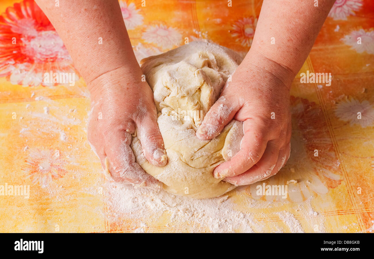 Chef making bread hi-res stock photography and images - Alamy