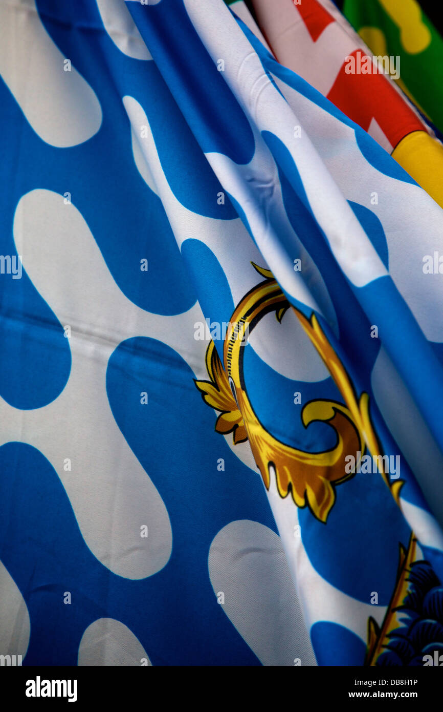 Contrada flags siena hi-res stock photography and images - Alamy
