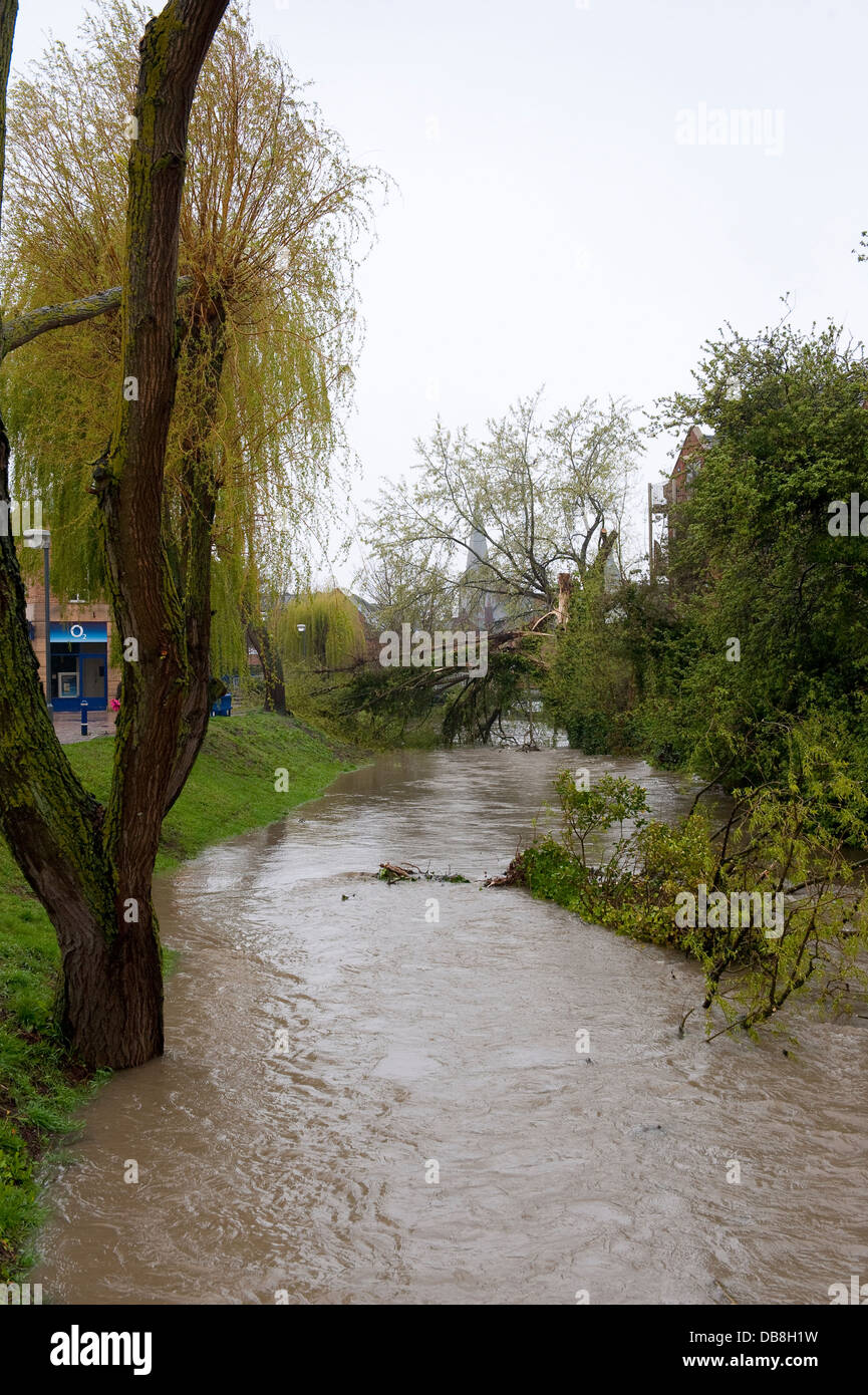 Storms uk weather bad weather rain floods uk britain hi-res stock ...