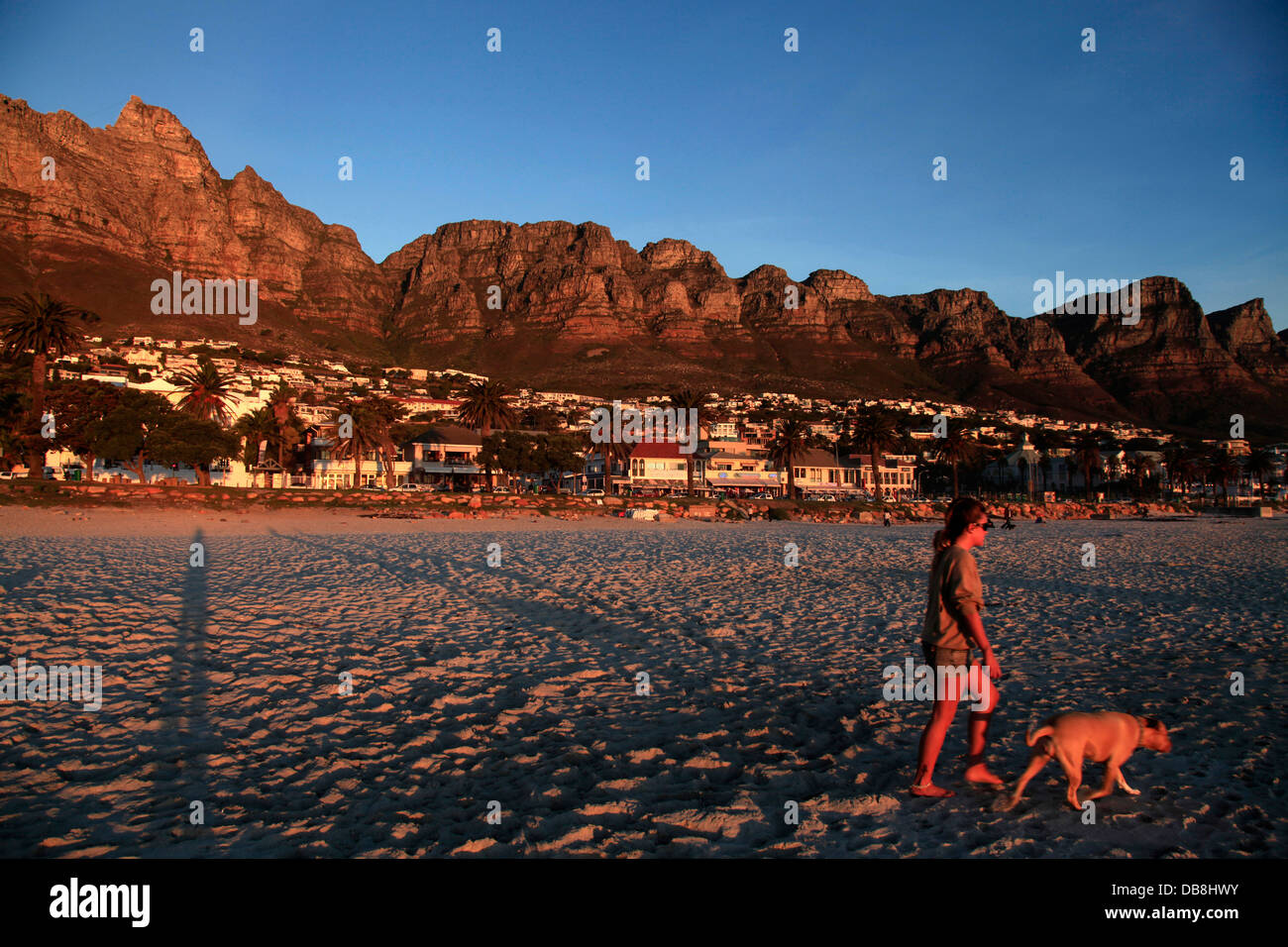 Camps bay beach sunset hi-res stock photography and images - Alamy