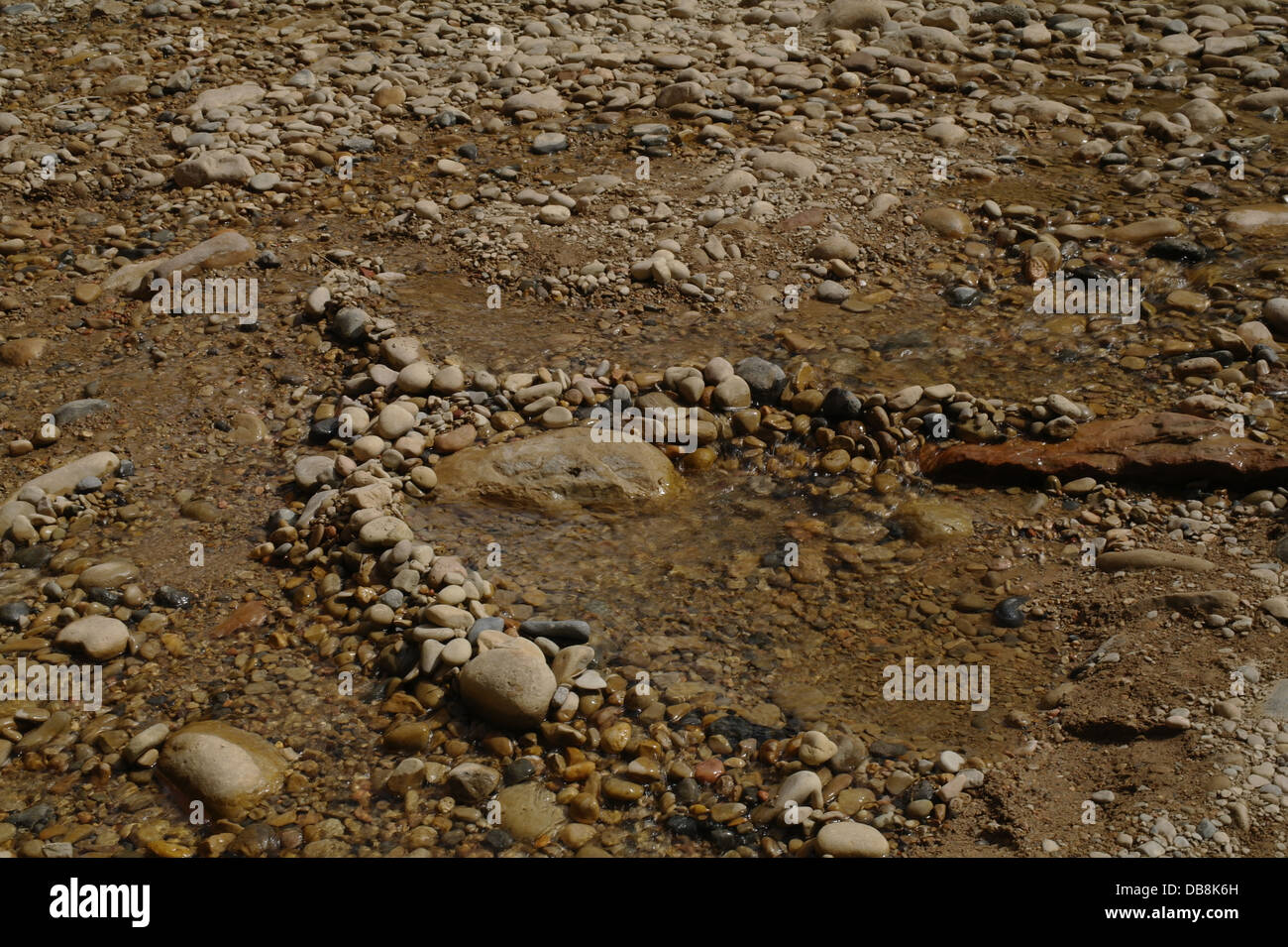 Pebble gravel bed river hi-res stock photography and images - Alamy