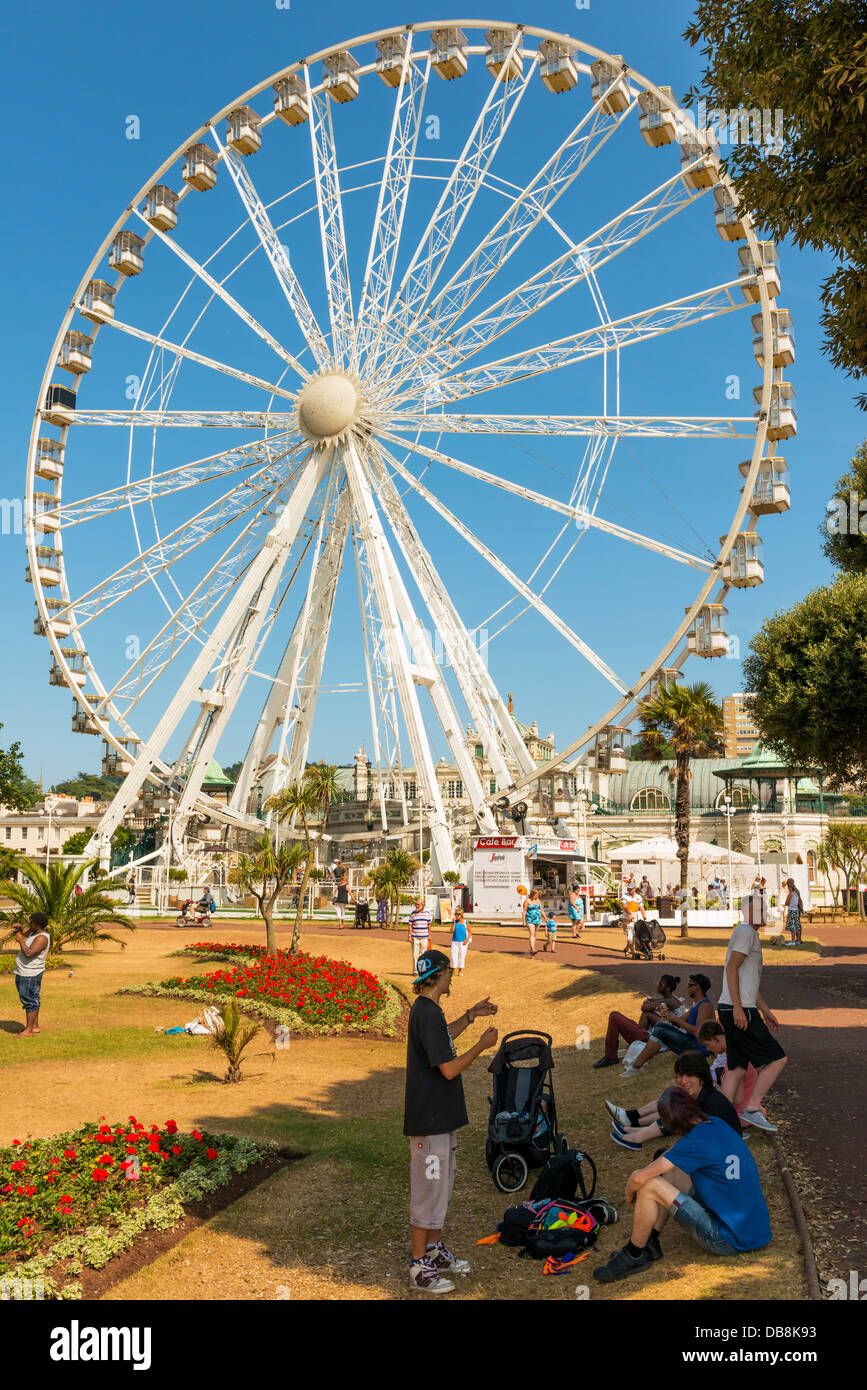 Torquay, Devon, England. July 17th 2013. The Big Wheel at Torquay's ...