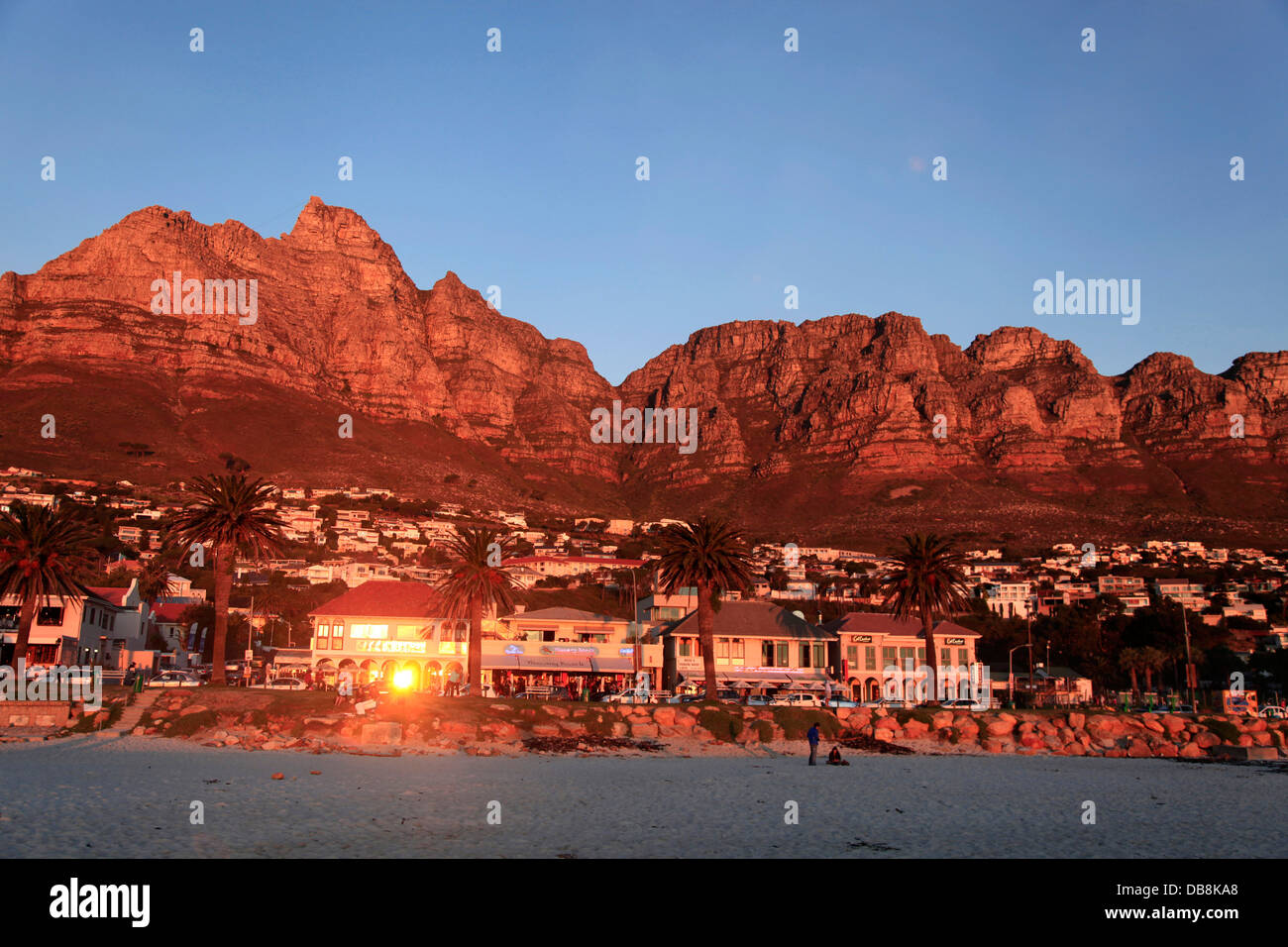 Camps bay beach sunset hi-res stock photography and images - Alamy