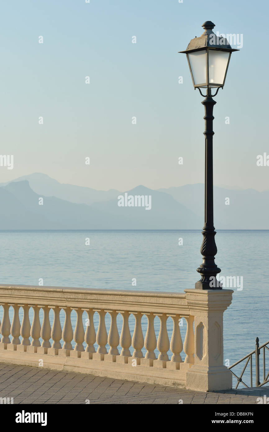 Italian architecture by sea in Calabria Stock Photo - Alamy