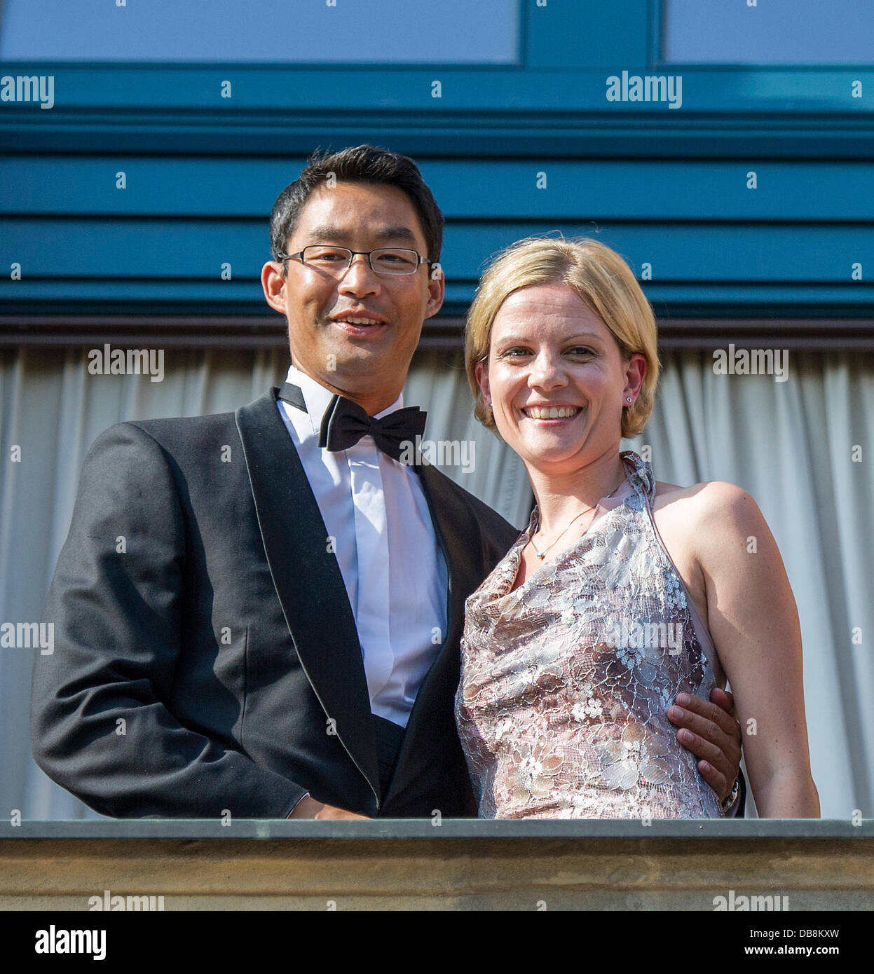 Philipp roesler wife wiebke roesler hi-res stock photography and images ...