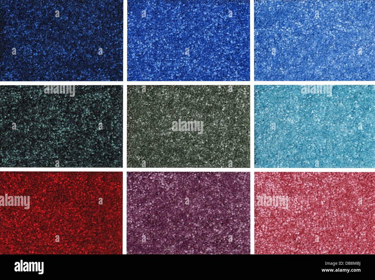 colorful carpet samples Stock Photo - Alamy